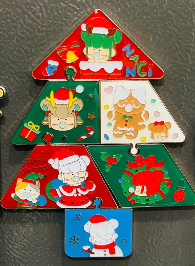 Nanci Merry Christmas Fridge Sticker Series (Whole set 6 PCS ...